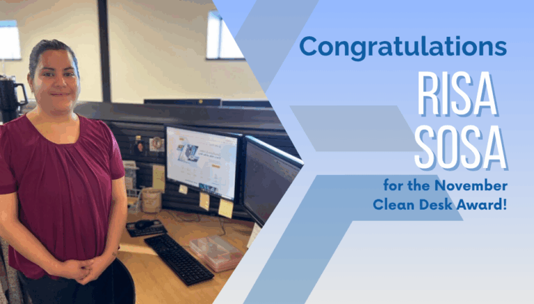 November Clean Desk Award – Risa Sosa – Lee Trans